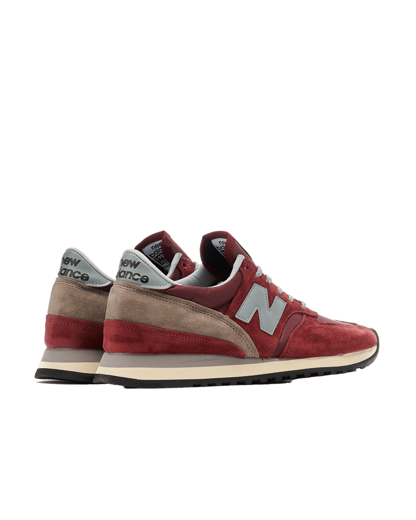 NEW BALANCE - M730 Made in England, Burgundy/ Grey - INSIDE URBAN WEAR