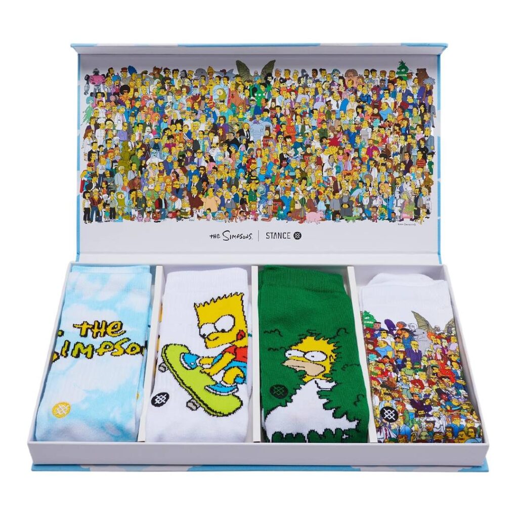 STANCE - THE SIMPSONS Box Set Multi - INSIDE URBAN WEAR